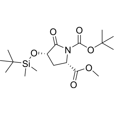 367966-67-4 | 1-(tert-Butyl) 2-methyl (2S,4S)-4-((tert-butyldimethylsilyl)oxy)-5-oxopyrrolidine ...