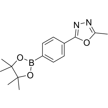 1056456-24-6 | 2-Methyl-5-[4-(tetramethyl-1,3,2-dioxaborolan-2-yl)phenyl]-1,3,4-oxadiazole ...