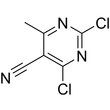 56035-64-4 | 2,4-Dichloro-6-methylpyrimidine-5-carbonitrile | ChemScene