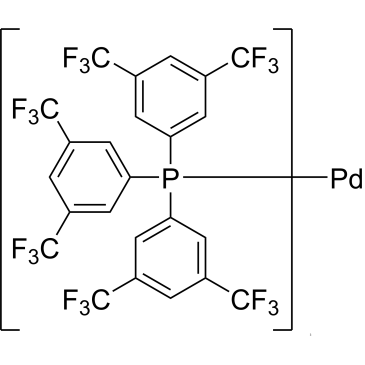 1130784-80-3 | Tris[tris(3,5-bis(trifluoromethyl)phenyl)phosphine] palladium(0) | ChemScene