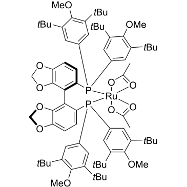 1025477-38-6 | Ru(OAc)2[(R)-dtbm-segphos] | ChemScene