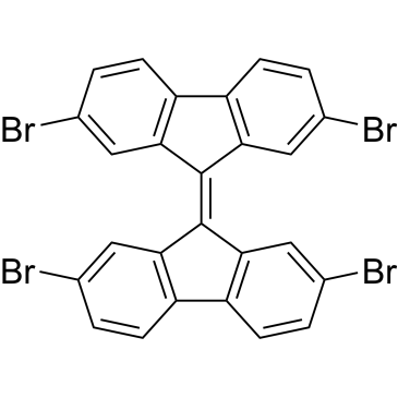 27192-91-2 | 2,2',7,7'-Tetrabromo-9,9'-bifluorenylidene | ChemScene