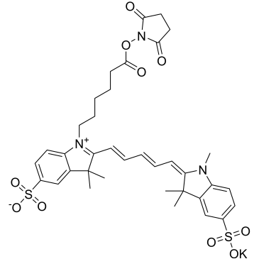 2230212-27-6 | Sulfo-CY5-NHS ester potassium | ChemScene