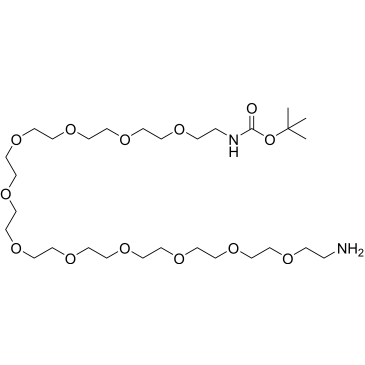 1233234-77-9 | Boc-NH-PEG11-NH2 | ChemScene