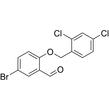 428497-04-5 | 5-Bromo-2-[(2,4-dichlorobenzyl)oxy]benzaldehyde | ChemScene