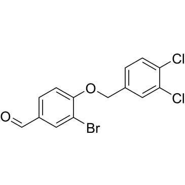 591210-39-8 | 3-Bromo-4-[(3,4-dichlorobenzyl)oxy]benzaldehyde | ChemScene