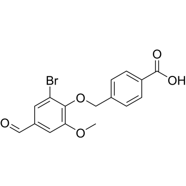 4-[(2-Bromo-4-formyl-6-methoxyphenoxy)methyl]benzoic acid | ChemScene llc