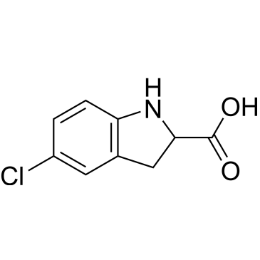10241-98-2 | 5-Chloroindoline-2-carboxylic acid | ChemScene