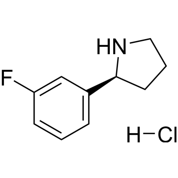 1360442-16-5 | (S)-2-(3-Fluorophenyl)pyrrolidine hydrochloride | ChemScene