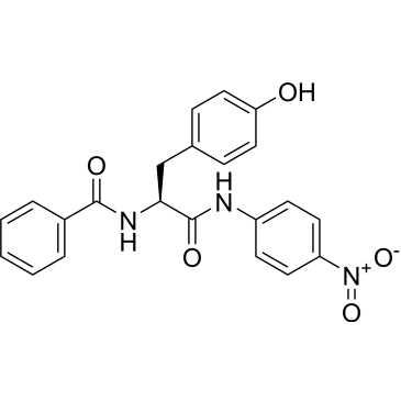 6154-45-6 | N-Benzoyl-L-tyrosine p-nitroanilide | ChemScene