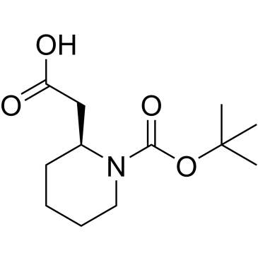 159898-10-9 | (S)-2-(1-(tert-Butoxycarbonyl)piperidin-2-yl)acetic acid | ChemScene