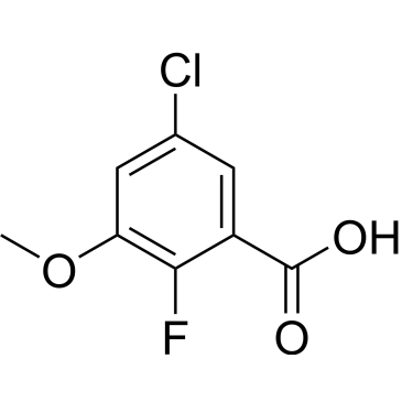1782566-59-9 | 5-Chloro-2-fluoro-3-methoxybenzoic acid | ChemScene