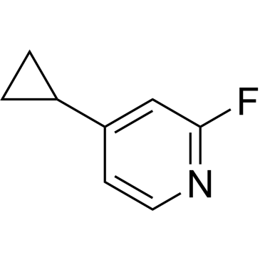 1668629-90-0 | 4-Cyclopropyl-2-fluoropyridine | ChemScene
