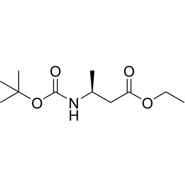 166194-56-5 | (S)-Ethyl 3-((tert-butoxycarbonyl)amino)butanoate | ChemScene llc