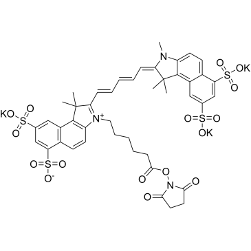 2419286-92-1 | Sulfo-CY-5.5 NHS ester tripotassium | ChemScene