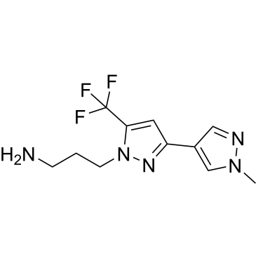 1006336-71-5 | 3-[3-(1-methyl-1h-pyrazol-4-yl)-5-(trifluoromethyl)-1h-pyrazol-1-yl]propan-1 ...