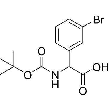 446305-66-4 | 2-(3-Bromophenyl)-2-((tert-butoxycarbonyl)amino)acetic ...