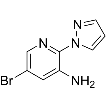 1249484-03-4 | 5-Bromo-2-(1h-pyrazol-1-yl)pyridin-3-amine | ChemScene