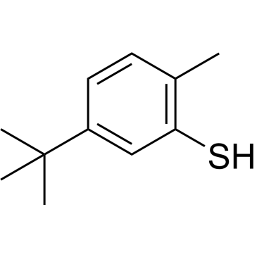 7340-90-1 | 5-Tert-butyl-2-methylbenzene-1-thiol | ChemScene