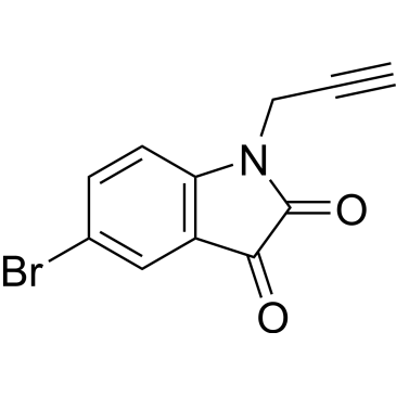 79552-50-4 | 5-Bromo-1-(prop-2-yn-1-yl)-2,3-dihydro-1h-indole-2,3-dione | ChemScene