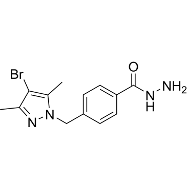 1003989-04-5 | 4-((4-Bromo-3,5-dimethyl-1h-pyrazol-1-yl)methyl)benzohydrazide | ChemScene llc