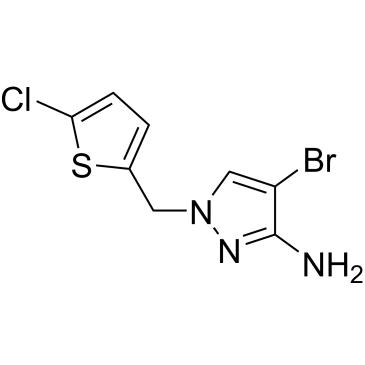 1250901-80-4 | 4-Bromo-1-((5-chlorothiophen-2-yl)methyl)-1h-pyrazol-3-amine | ChemScene