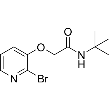 1376326-48-5 | 2-((2-Bromopyridin-3-yl)oxy)-N-(tert-butyl)acetamide | ChemScene