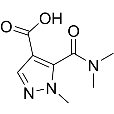 1006476-07-8 | 5-(Dimethylcarbamoyl)-1-methyl-1h-pyrazole-4-carboxylic acid | ChemScene llc
