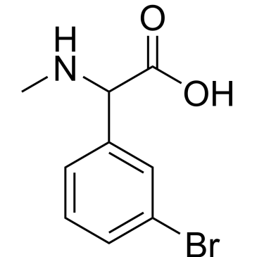 1218025-04-7 | 2-(3-Bromophenyl)-2-(methylamino)acetic acid | ChemScene