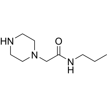 39890-48-7 | 2-(Piperazin-1-yl)-N-propylacetamide | ChemScene
