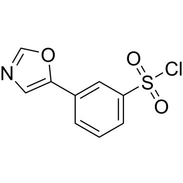 499770-75-1 | 3-(Oxazol-5-yl)benzenesulfonyl chloride | ChemScene llc