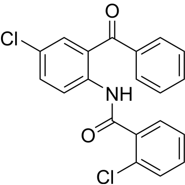 289059-82-1 | N-(2-benzoyl-4-chlorophenyl)-2-chlorobenzamide | ChemScene