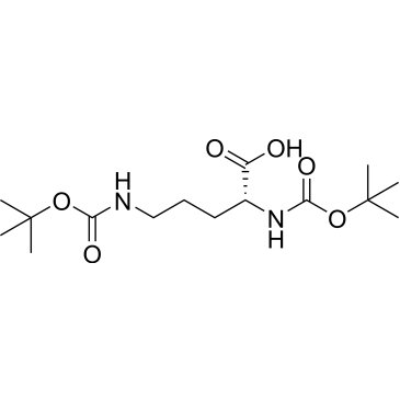 137524-82-4 | N,N'-Bis-Boc-D-ornithine | ChemScene