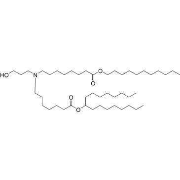 Undecyl 8-((7-(heptadecan-9-yloxy)-7-oxoheptyl)(3-hydroxypropyl)amino ...