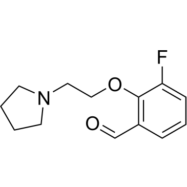 1216163-17-5 | 3-Fluoro-2-(2-(pyrrolidin-1-yl)ethoxy)benzaldehyde ...