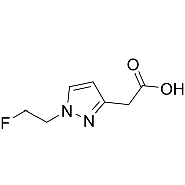1429418-69-8 | 2-(1-(2-Fluoroethyl)-1H-pyrazol-3-yl)acetic acid | ChemScene