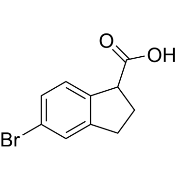 1132943-94-2 | 5-Bromo-2,3-dihydro-1H-indene-1-carboxylic acid | ChemScene