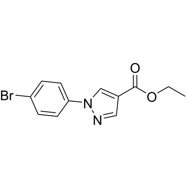 138907-76-3 | Ethyl 1-(4-bromophenyl)-1H-pyrazole-4-carboxylate | ChemScene