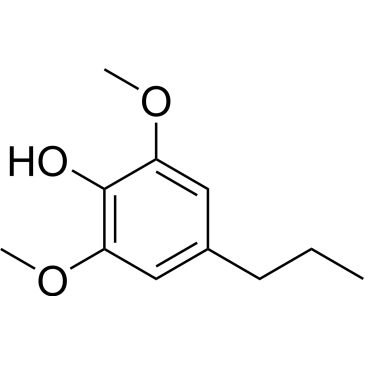 6766-82-1 | 2,6-Dimethoxy-4-propylphenol | ChemScene