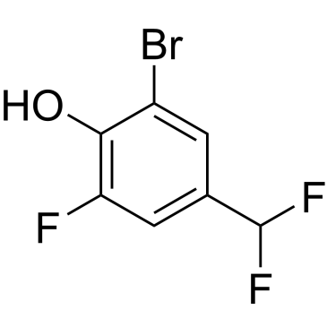 1805935-81-2 | 2-Bromo-4-(difluoromethyl)-6-fluorophenol | ChemScene