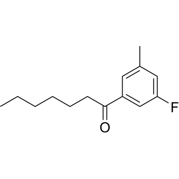 1352206-23-5 | 1-(3-Fluoro-5-methylphenyl)heptan-1-one | ChemScene