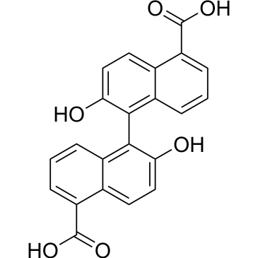 1017857-64-5 | 2,2'-Dihydroxy-[1,1'-binaphthalene]-5,5'-dicarboxylic ...