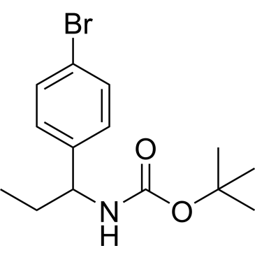 1338547-18-4 | tert-Butyl (1-(4-bromophenyl)propyl)carbamate ...