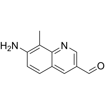 521074-55-5 | 7-Amino-8-methylquinoline-3-carbaldehyde | ChemScene
