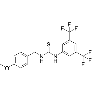 13795-11-4 | 1-(3,5-Bis(trifluoromethyl)phenyl)-3-(4-methoxybenzyl)thiourea | ChemScene