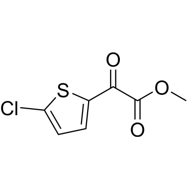 32766-62-4 | Methyl 2-(5-chlorothiophen-2-yl)-2-oxoacetate | ChemScene