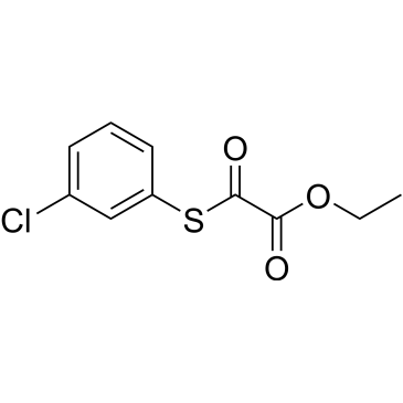1443328-65-1 | Ethyl 2-((3-chlorophenyl)thio)-2-oxoacetate | ChemScene