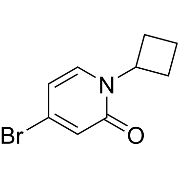 1934903-75-9 | 4-Bromo-1-cyclobutylpyridin-2(1h)-one | ChemScene