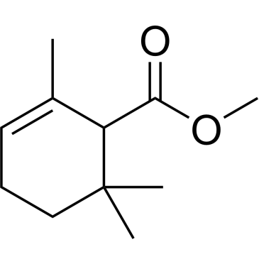 28043-10-9 | Methyl 2,6,6-trimethyl-2-cyclohexene-1-carboxylate | ChemScene