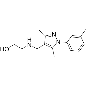 400876-77-9 | 2-(((3,5-Dimethyl-1-(m-tolyl)-1h-pyrazol-4-yl)methyl)amino)ethan-1-ol | ChemScene llc
